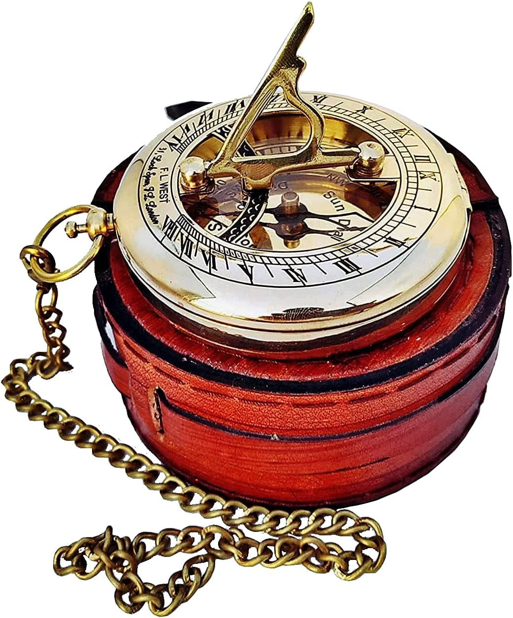 Sundial Compass – A Unique Gift of Elegance with Sundial Clock, Ship ...
