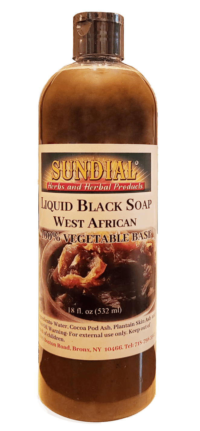 Sundial Liquid Black Soap, West African, 18 fl oz - Walmart.com