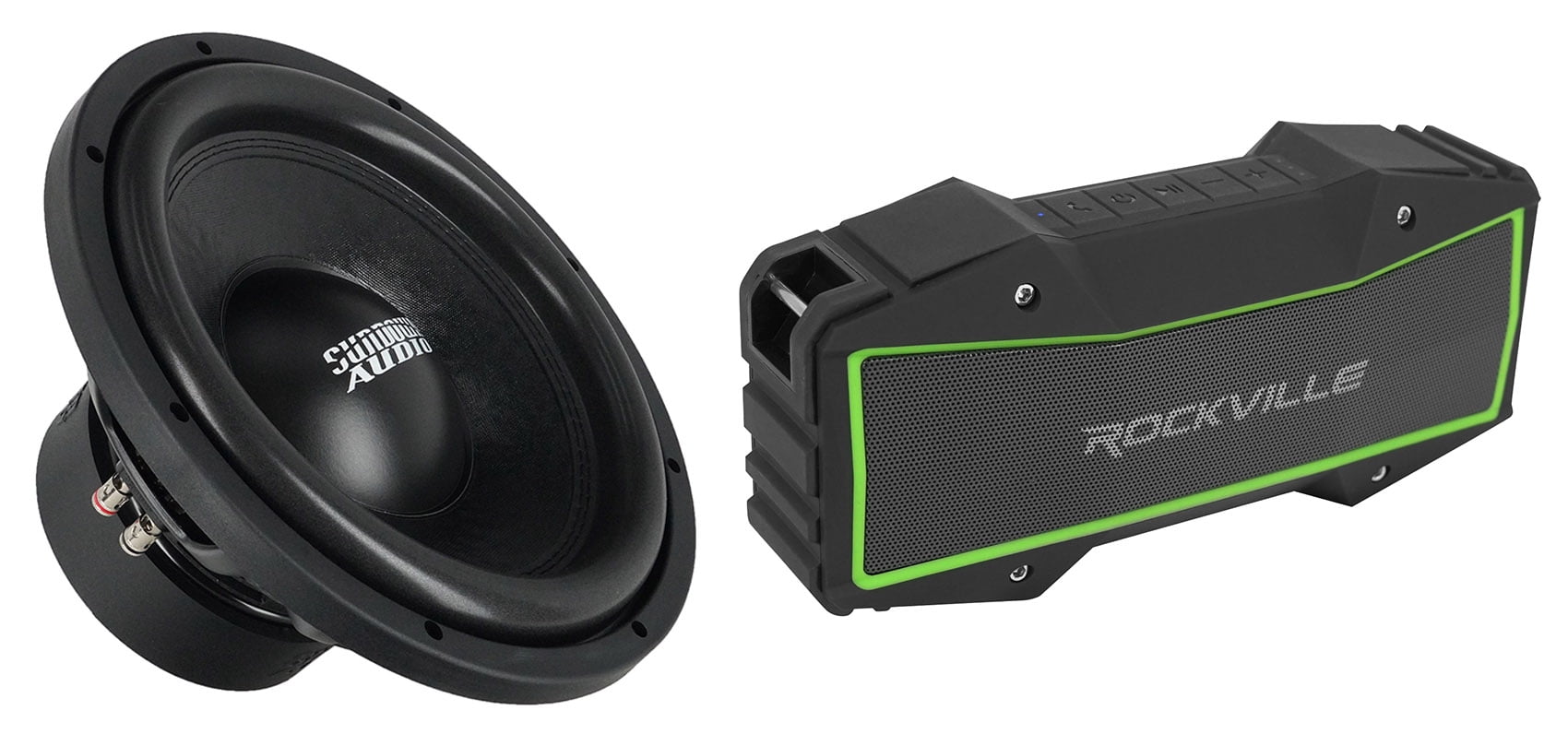 Sundown Audio E-12 V.4 D4 Bundle: 12 in 750w RMS DVC 4-Ohm Subwoofer ...