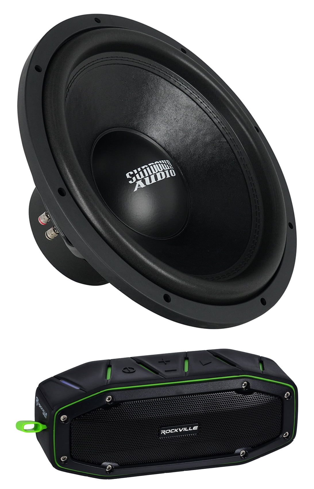 Sundown Audio E-15 V.4 D2 Bundle: 15 in 750W RMS DVC 2-Ohm Car ...