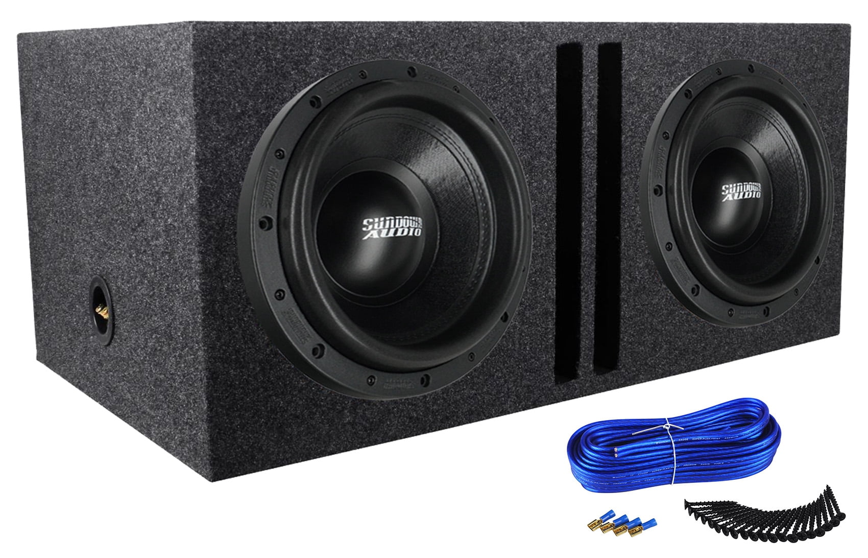 Sundown Audio SA-12 V.3 D2 Bundle: (2) 12 in 1500W RMS DVC 2 Ohm ...