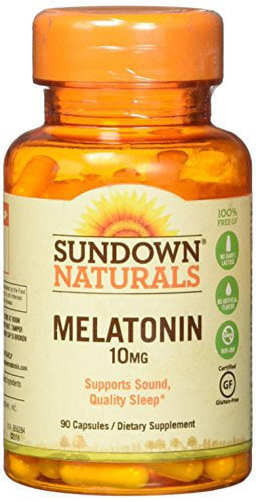 Sundown Melatonin 10 Mg, 90 Capsules - Walmart.com