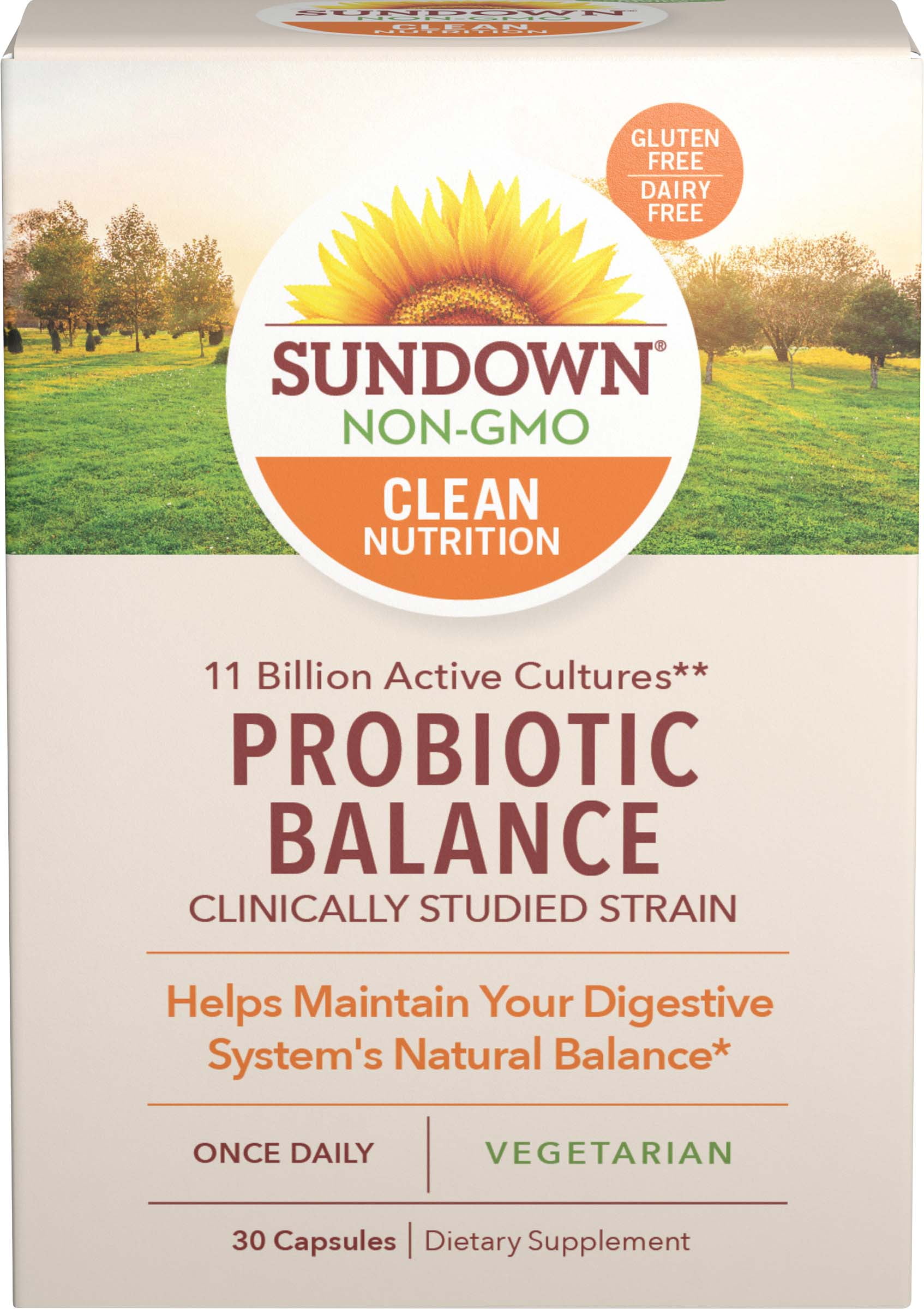 Sundown Naturals® Probiotic Balance, 30 Capsules - Walmart.com