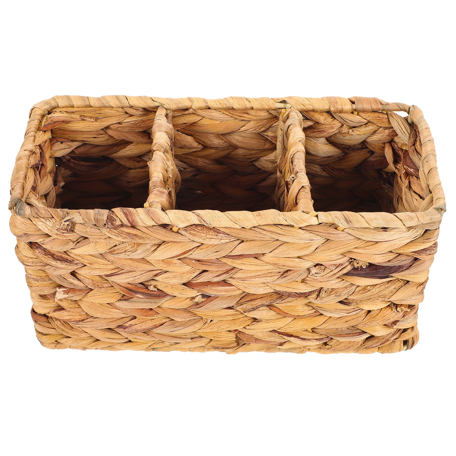Sundries Container European-style Handwoven Three-compartment Storage ...