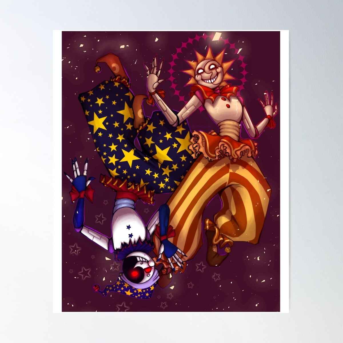 Sundrop And Moondrop 20 Poster Wall Art, Modern Wall Decor For Living ...