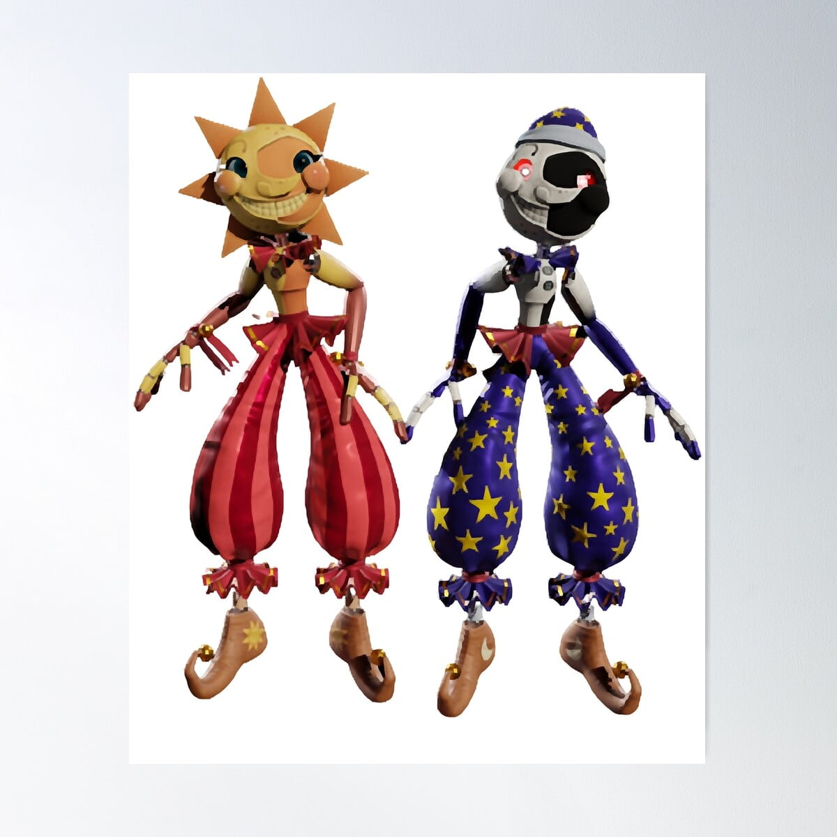 Sundrop And Moondrop 7 Poster Wall Art, Modern Wall Decor For Living ...