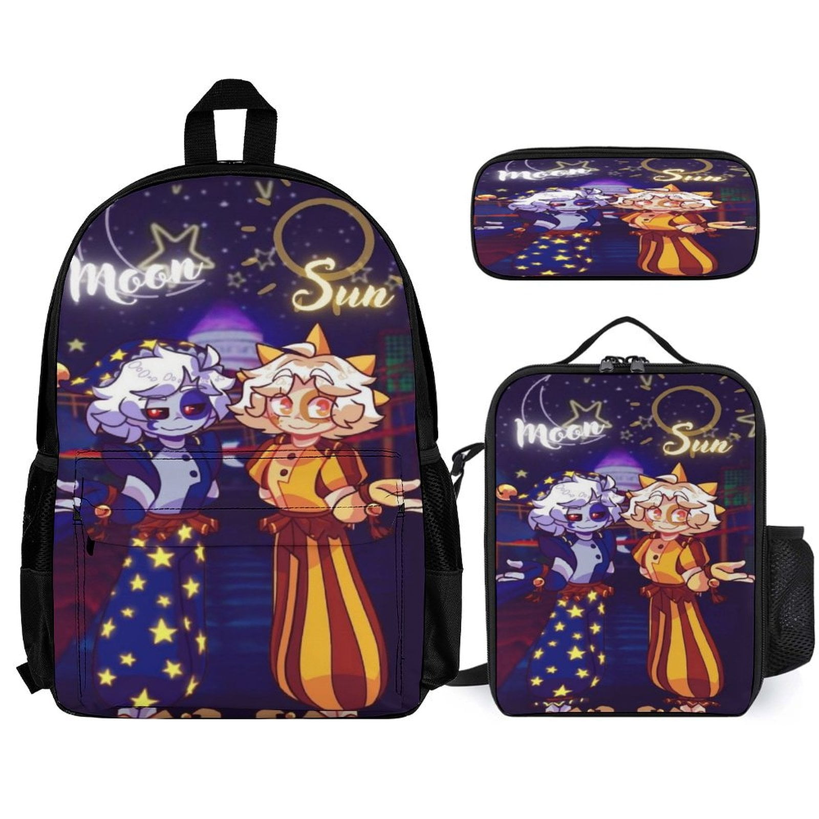 Sundrop Moondrop Backpac Set Backpac with Front Pocket 3 Pices Backpac ...