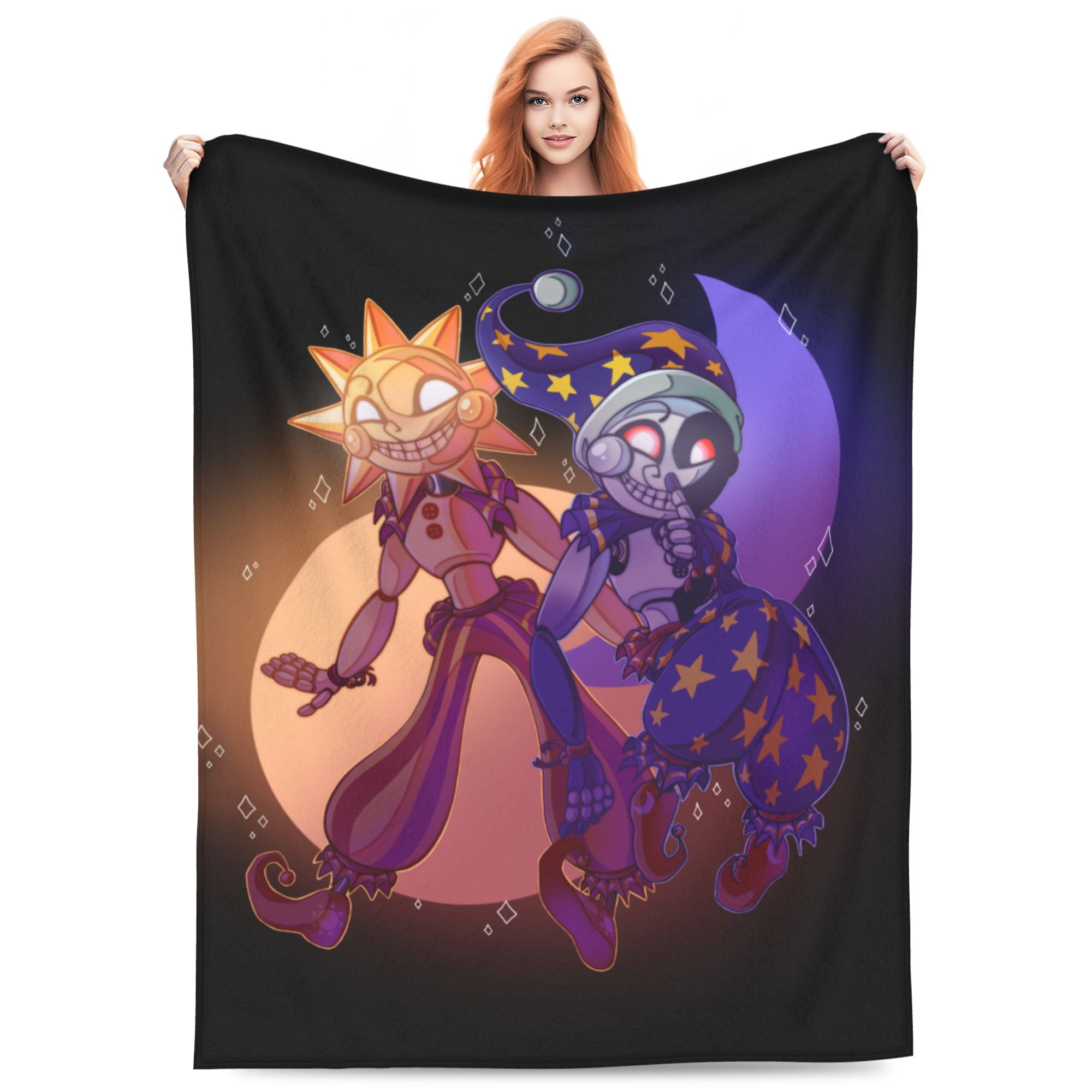 Sundrop Moondrop Blanket Lightweight Throw Blanket Flannel Fleece ...