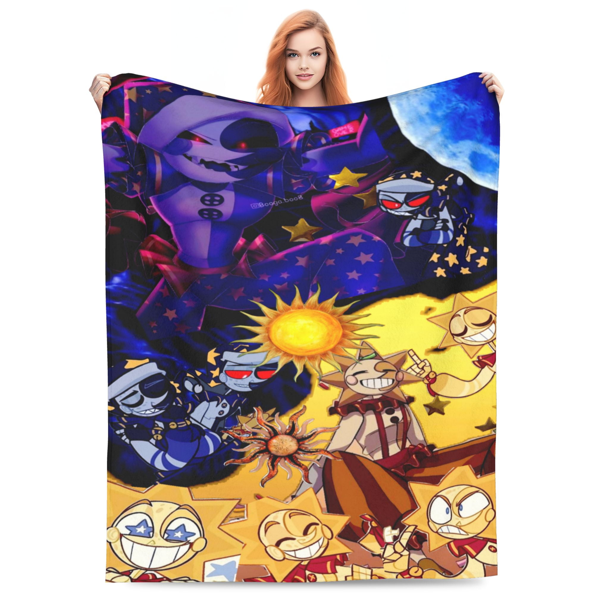 Sundrop Moondrop Blanket Lightweight Throw Blanket Flannel Fleece ...