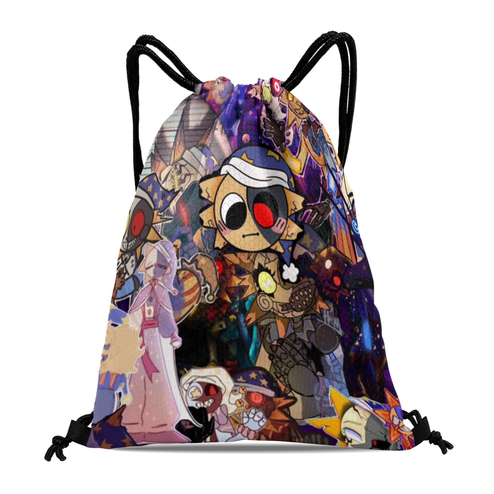 Sundrop and Moondrop Boss Fight Drawstring Sack:Ideal for fitness ...