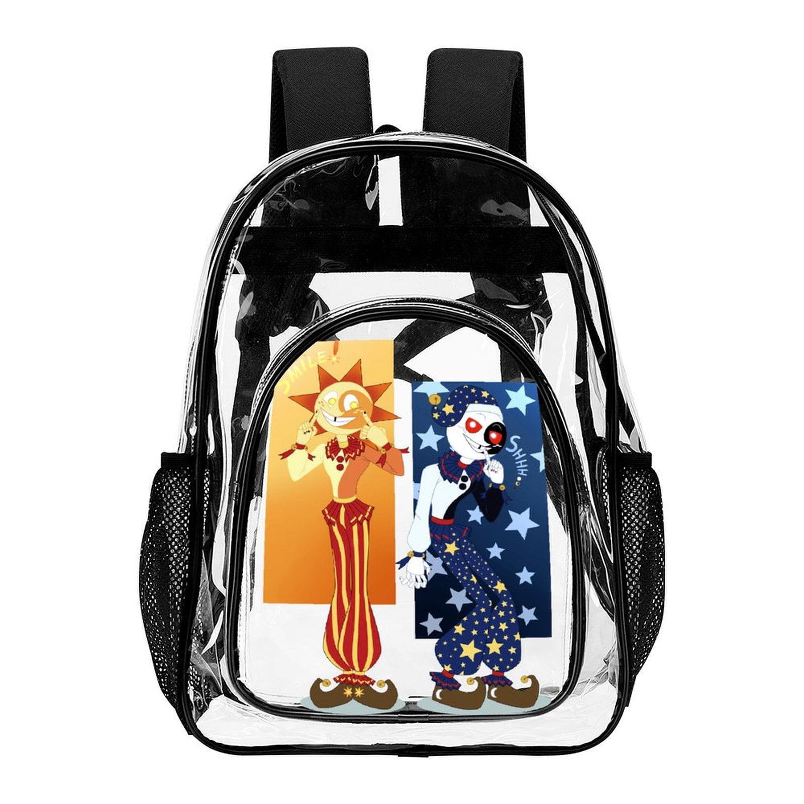 Sundrop Moondrop Clear Backpack With Front Pocket PVC Waterproof ...