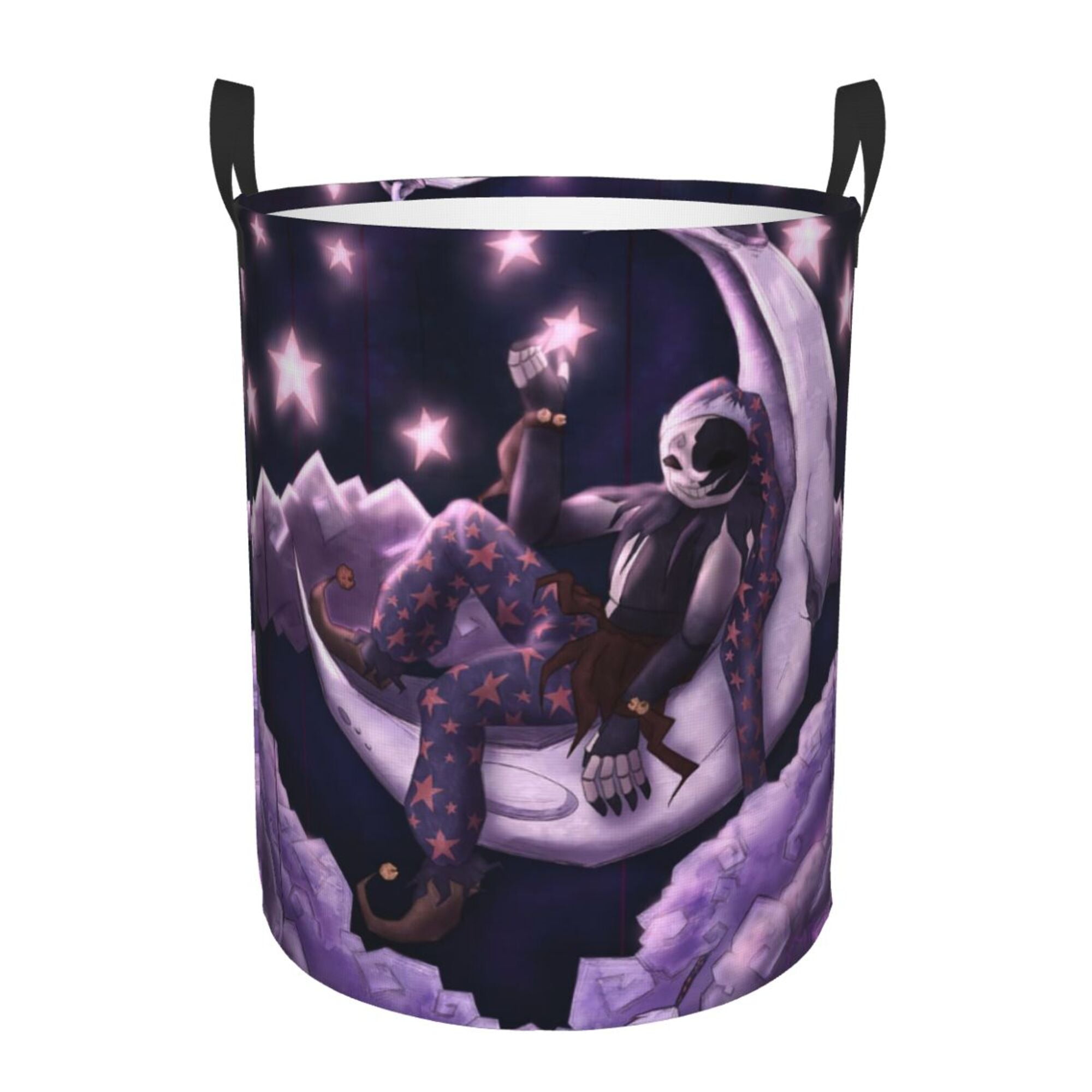 Sundrop Moondrop Moon Storage Basket Laundry Hamper Collapsible Round ...