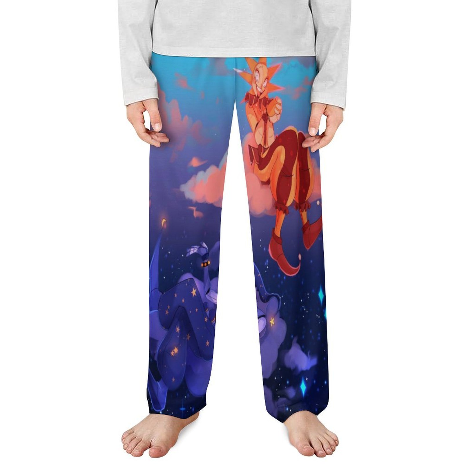 Sundrop Moondrop Pajama Pants for Kids Long Sleep Plaid Pants Soft ...
