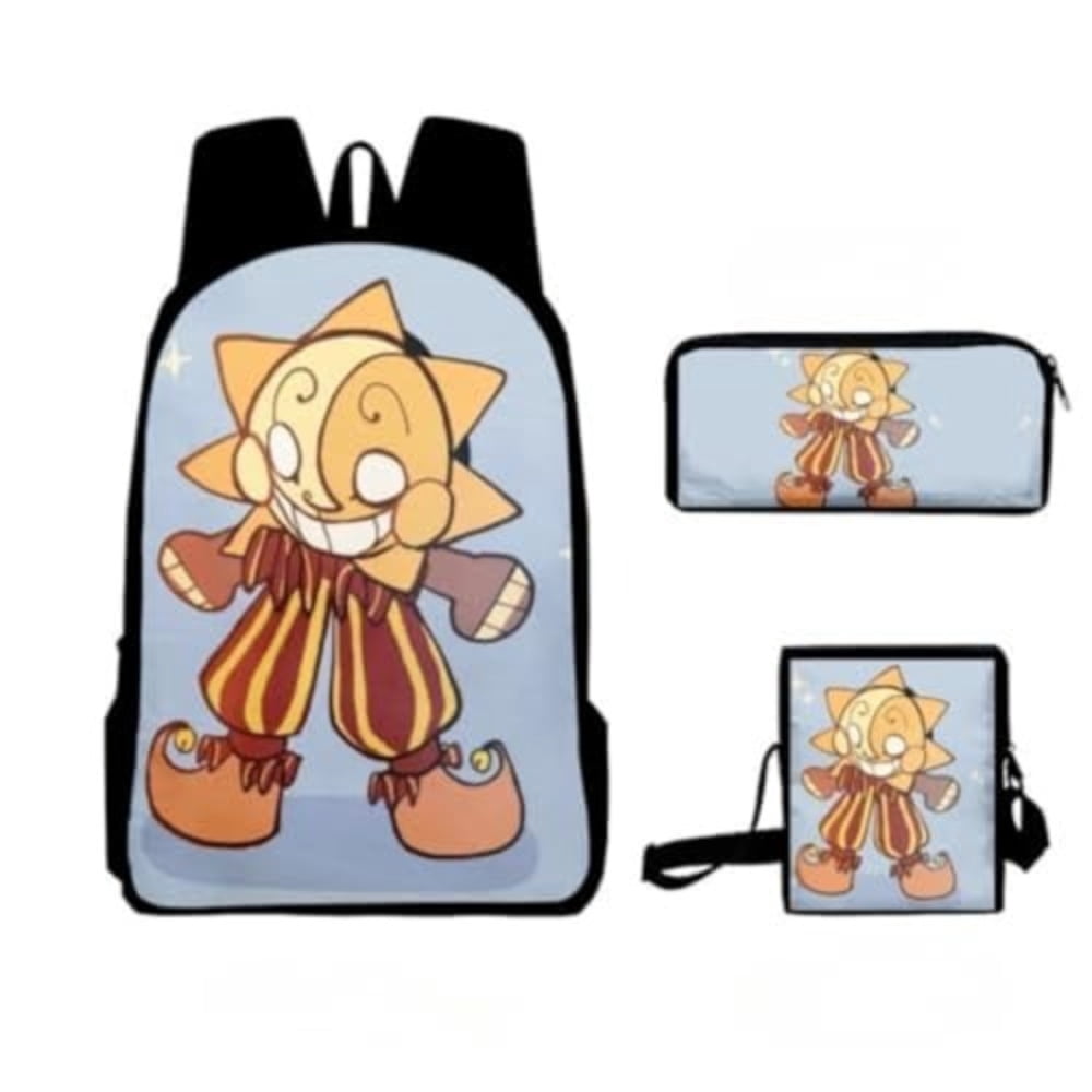 Sundrop and Moondrop Backpack 3Pcs Set Sundrop Moondrop 3D Figure ...