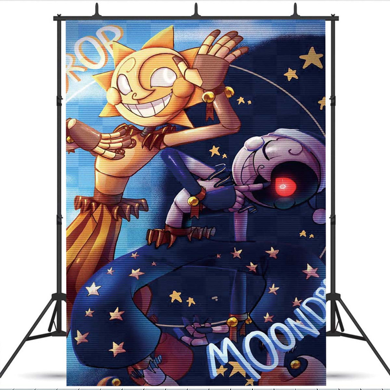 Sundrop and Moondrop Boss Party Supplies Taspestry Poster Banner ...