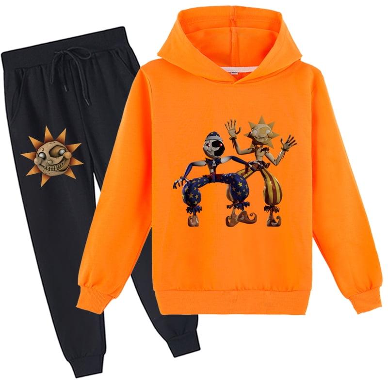 Sundrop and Moondrop Hoodies with Jogger Pants Set Graphic Sweatsuit ...