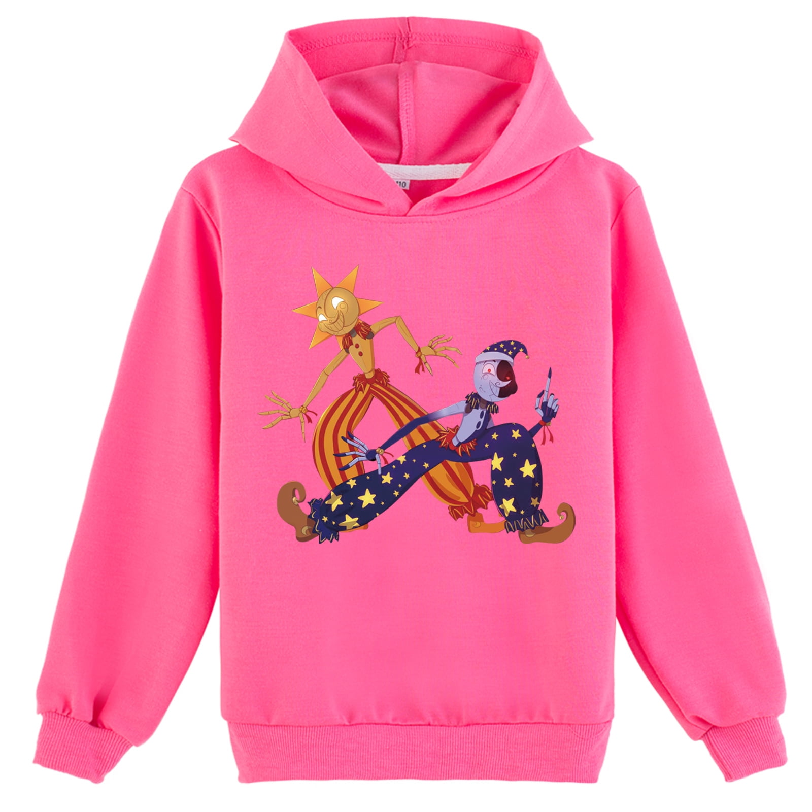 Sundrop and Moondrop Kids Spring Autumn Pullover Hoodies Long Sleeve ...