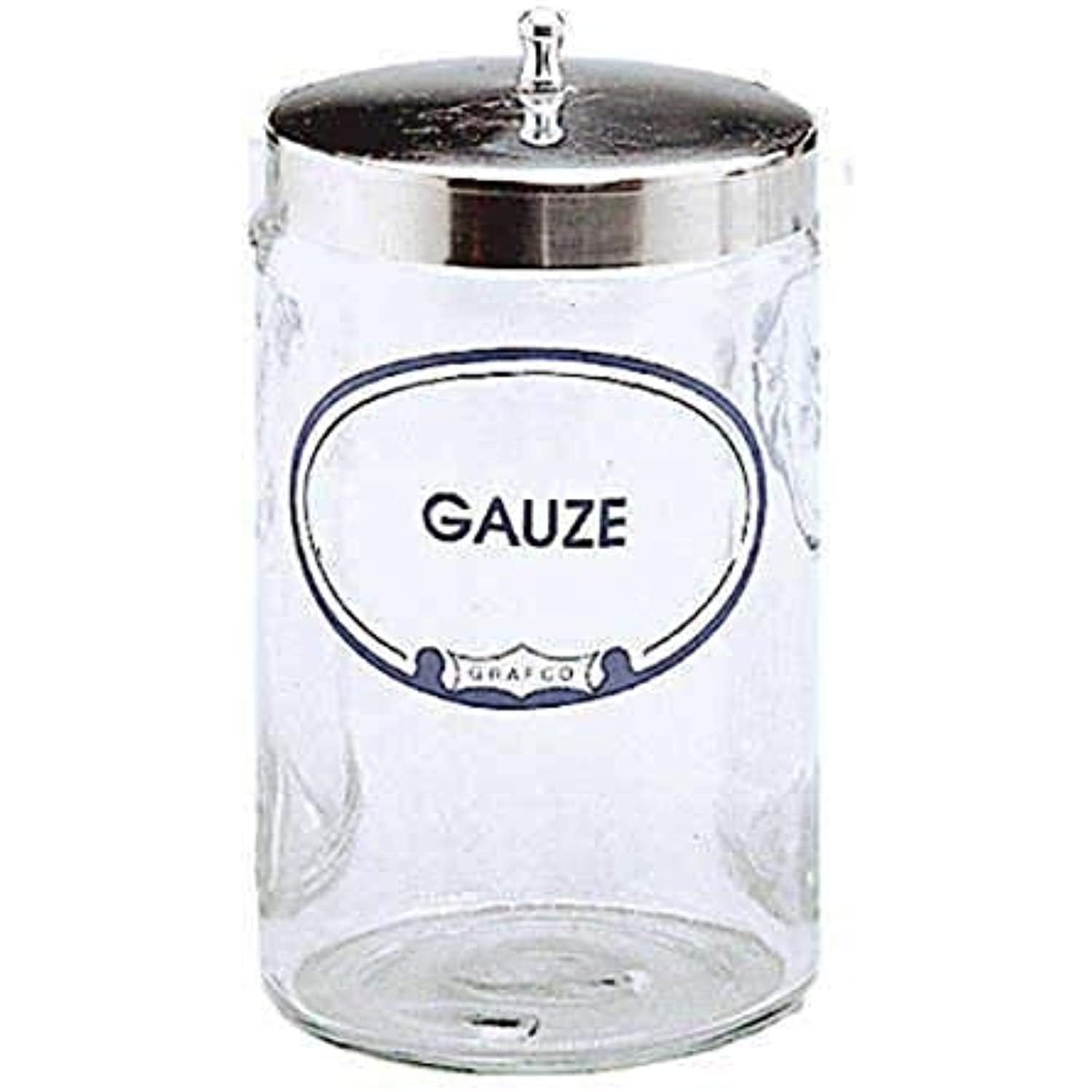 Sundry Jar (Glass "Cotton" Jar with Cover) - 1 Each / Each - Walmart.com