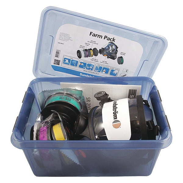 Sundstrom Safety Full Face Respirator Kit,M H05-8521 - Walmart Business ...