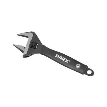Sunex Tools 9618 - 4 Piece Adjustable Wrench Set (6", 8", 10", 12 ...