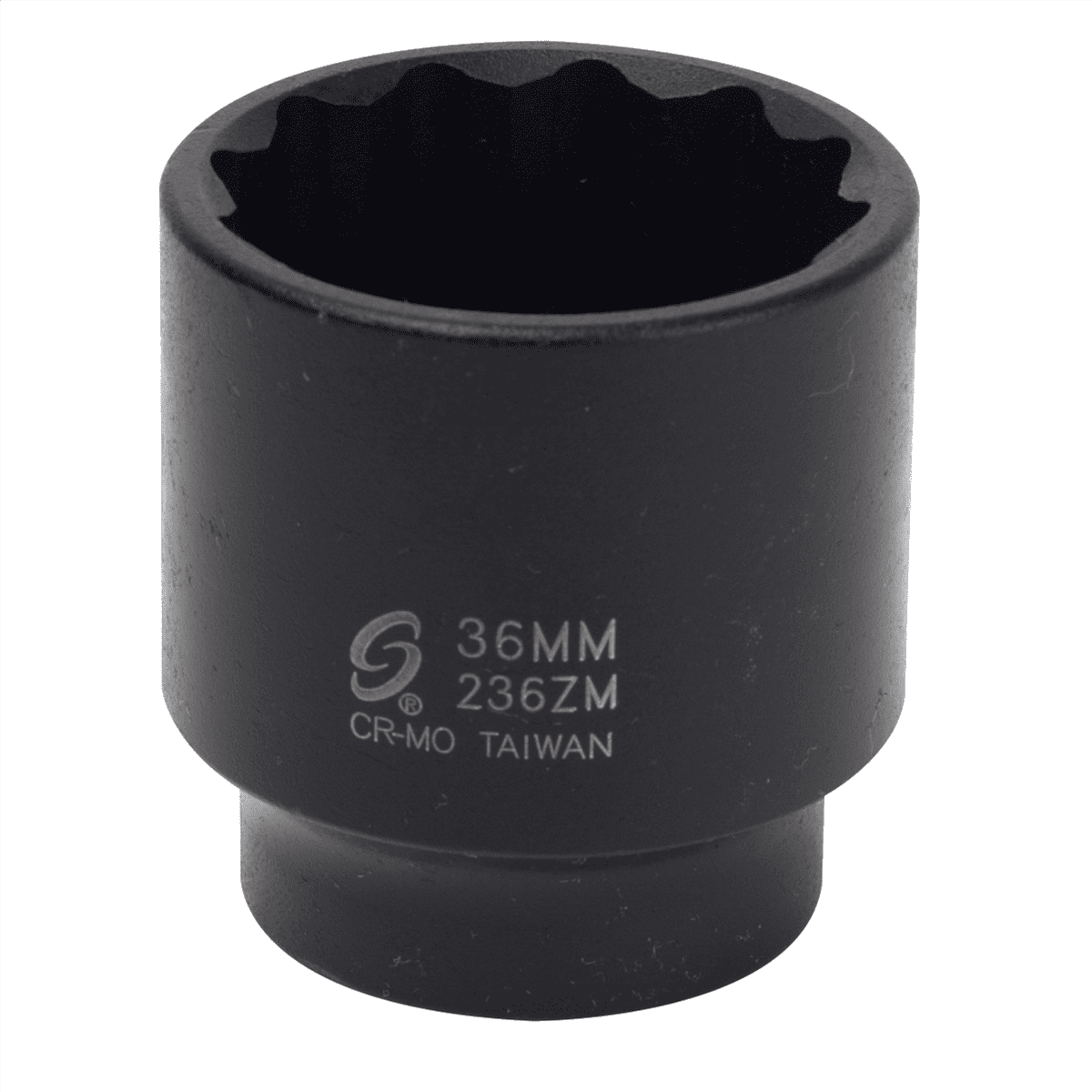 Sunex 236ZM 1/2" Drive 12-Point Impact Socket, 36 mm - Walmart.com