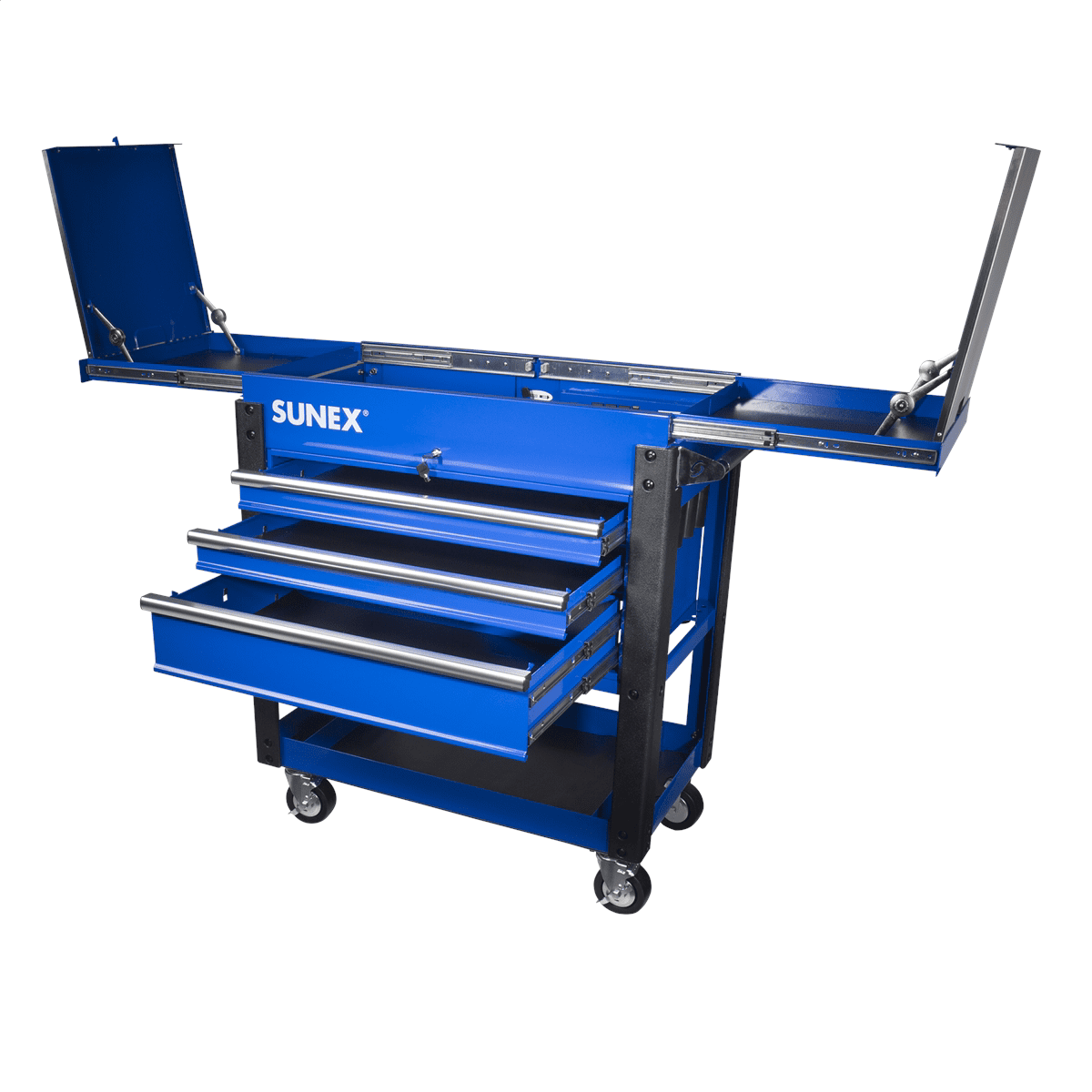 Sunex 3-Drawer Utility Cart w/ Sliding Top, - Walmart.com