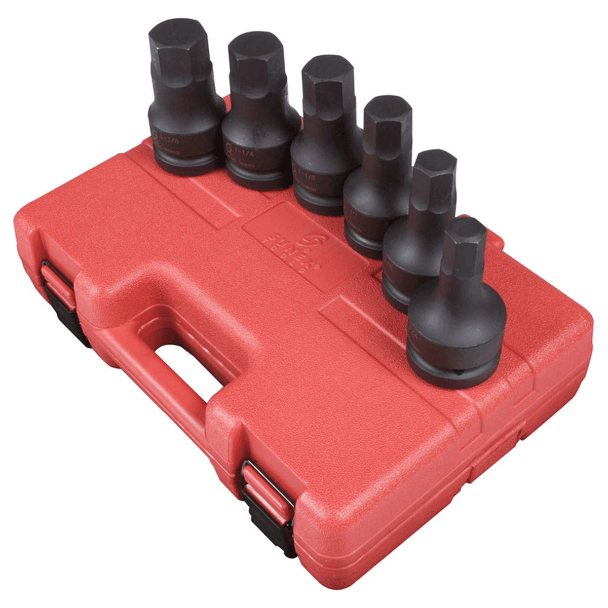 Sunex 5606 6 Piece 1" Drive SAE Impact Hex Driver Set - Walmart.com
