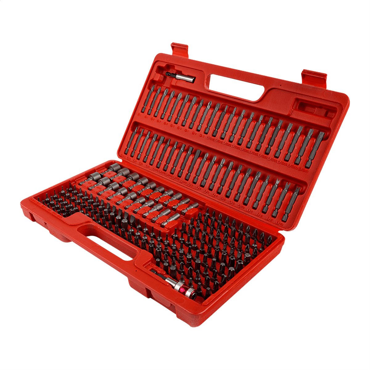 Sunex Tools 208-Piece Master Bit Set, S2 Steel Construction, with ...