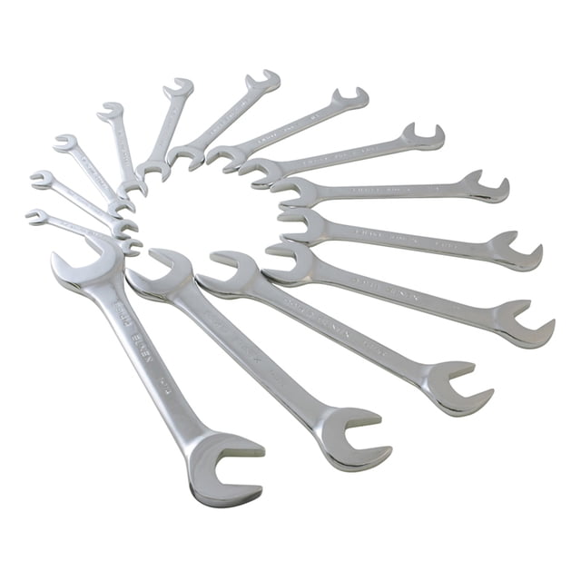 Sunex 9914 SAE Angled Wrench Set, 3/8-Inch - 1-1/4-Inch, 14-Piece ...