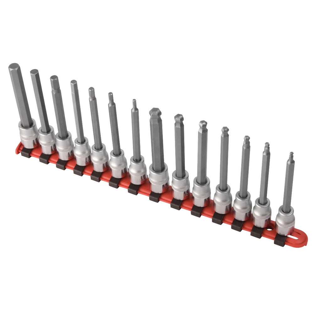 Sunex 9921 14 Piece 3 8 In Drive Metric Long Ball Hex And Hex Bit sunex-9921-14-piece-3-8-in-drive-metric-long-ball-hex-and-hex-bit