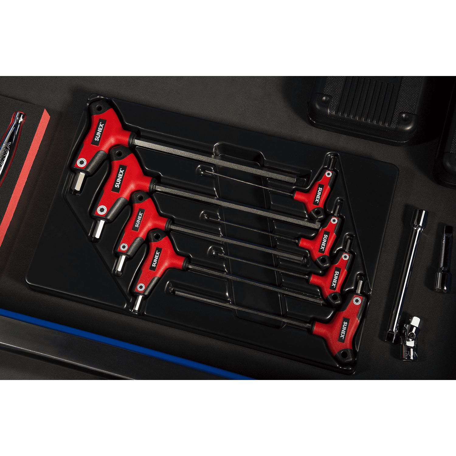 Sunex SUN9858M 8 Pc. T Handle, Hex & Metric Hex Key Set - Walmart.com