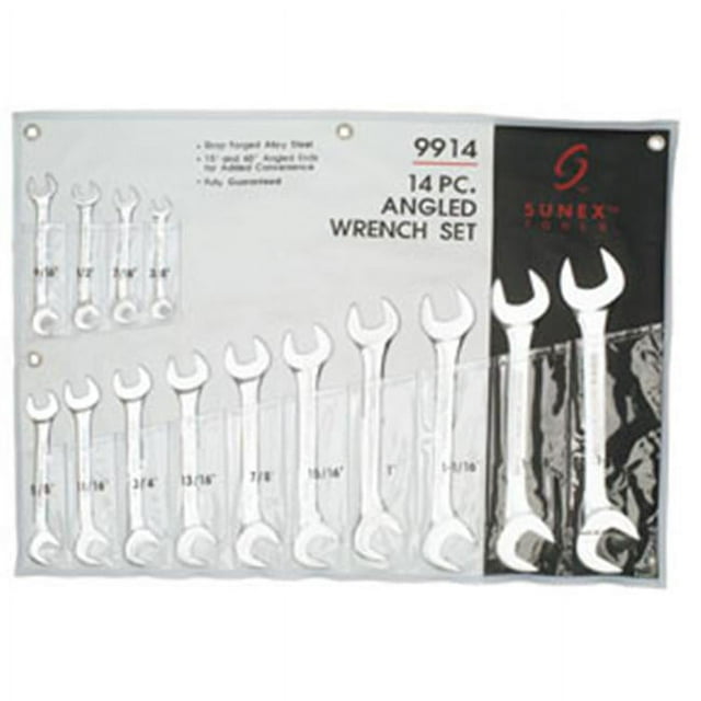 Sunex Tools 14 Piece Angled Wrench Set - - Walmart.com