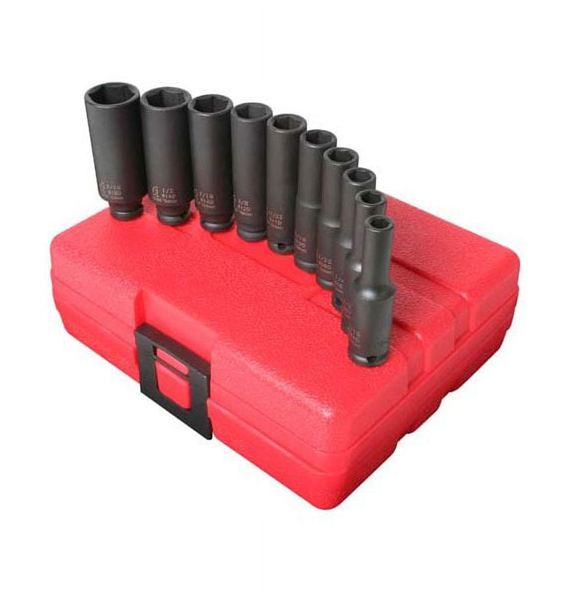Sunex Tools 1811 - 1/4" Drive SAE Deep Impact Socket Set - Walmart.com