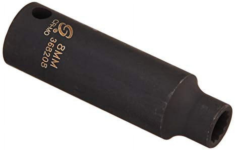 Sunex Tools 368208 - 3/8" Drive 8MM 12 Point Deep Impact Socket ...