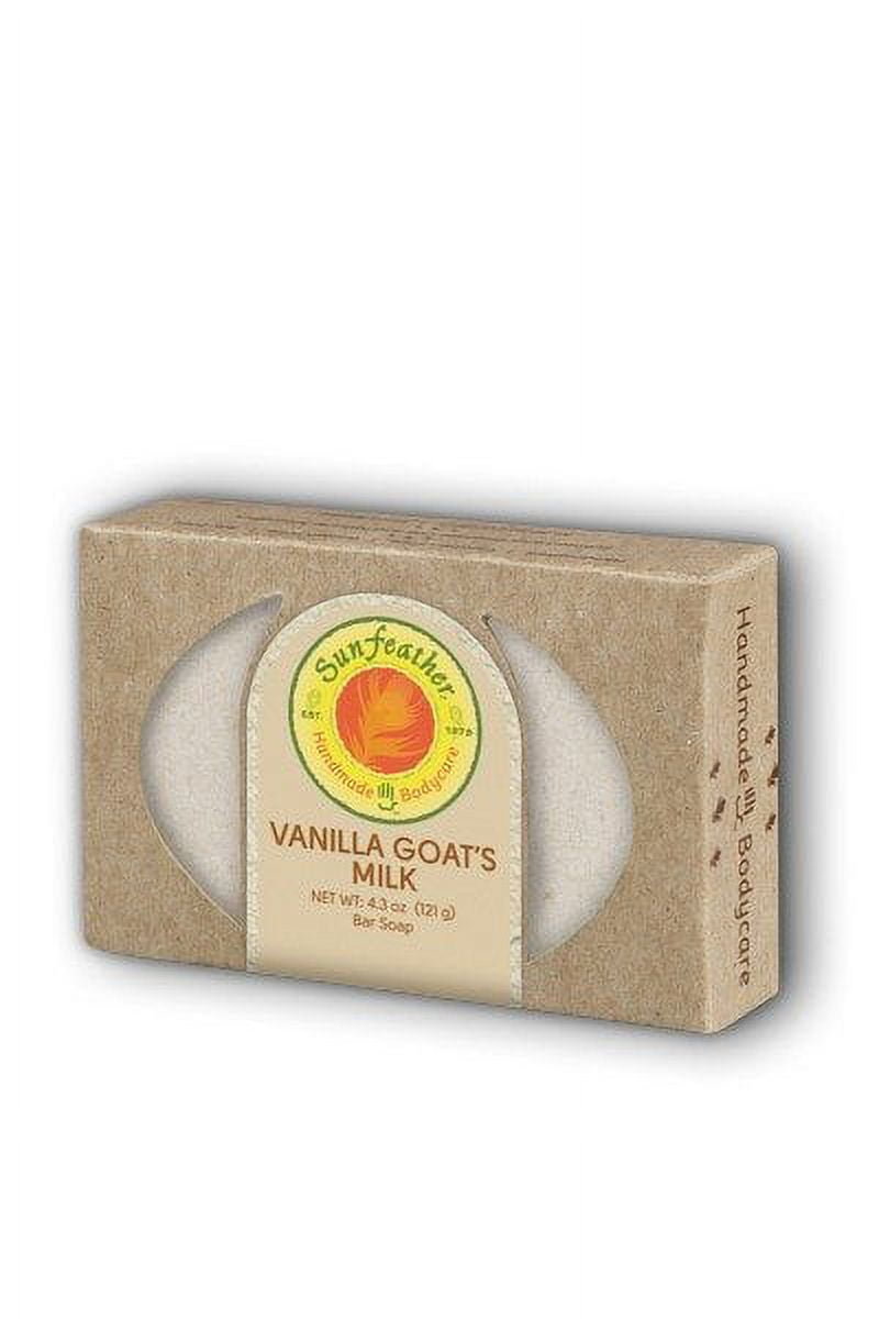 Sunfeather Vanilla Goat's Milk Soap - 4.3 oz - Walmart.com