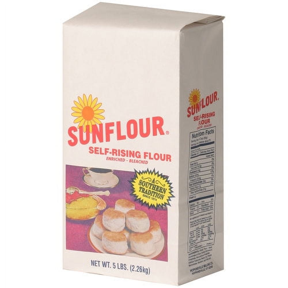 Sunflour Self-Rising Flour, 2 lbs - Walmart.com