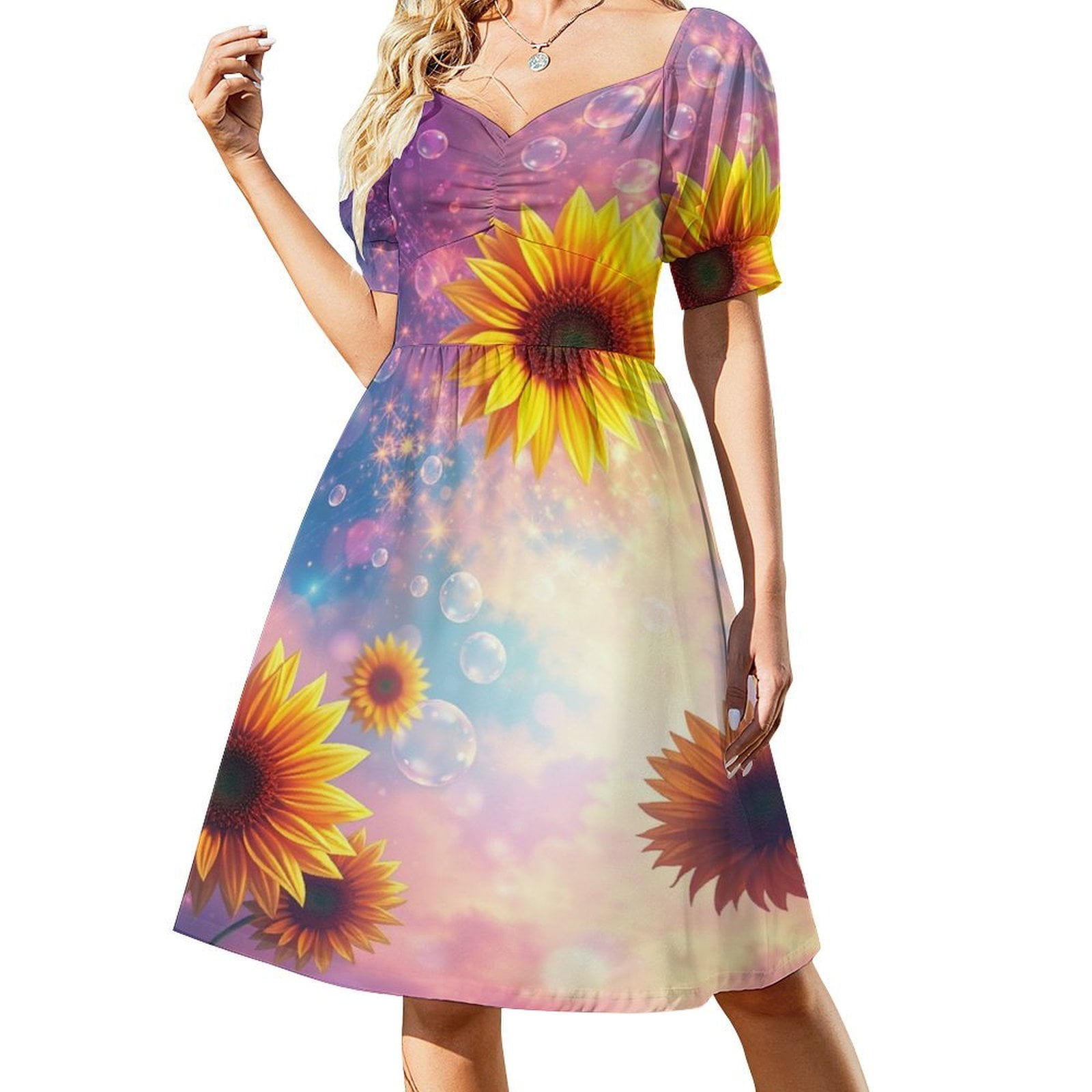 Sunflower 2025 Dress Evening Elegant And Chic Women for Outfits Beach ...