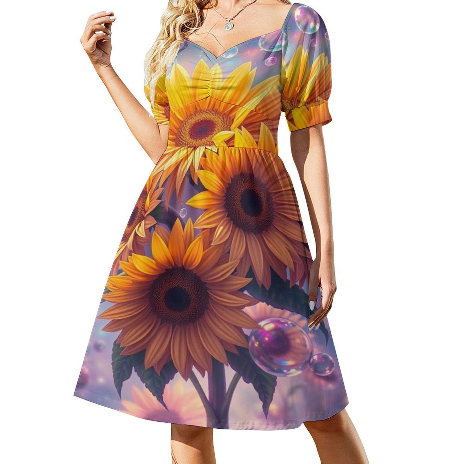 Sunflower 2025 Dress Evening Elegant And Chic Women for Outfits Beach ...