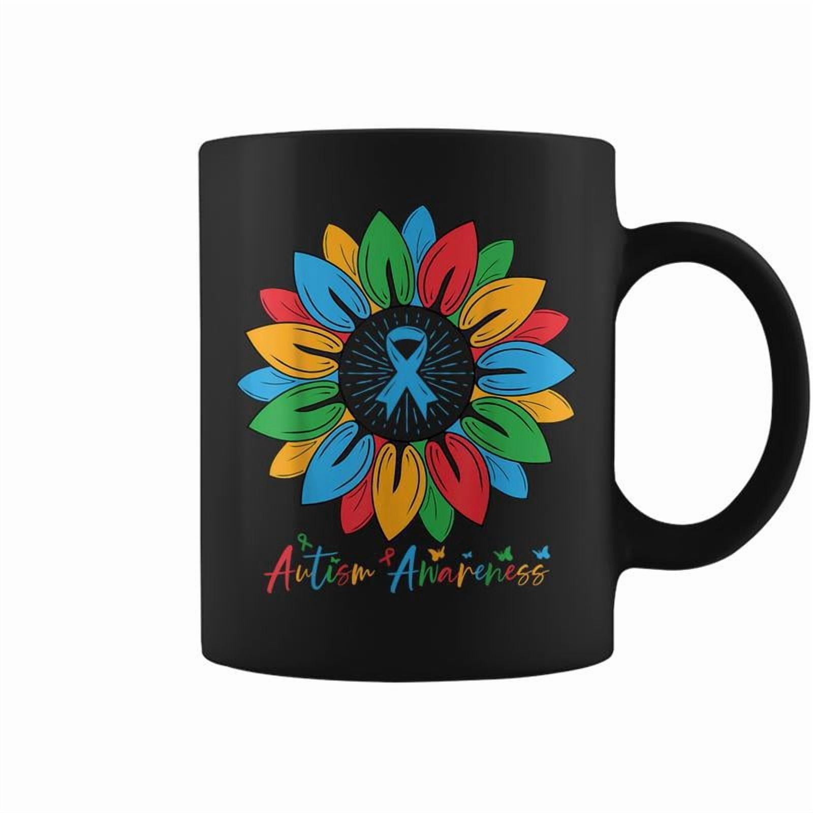 Sunflower Autism Awareness Month Coffee Mugs - Walmart.com