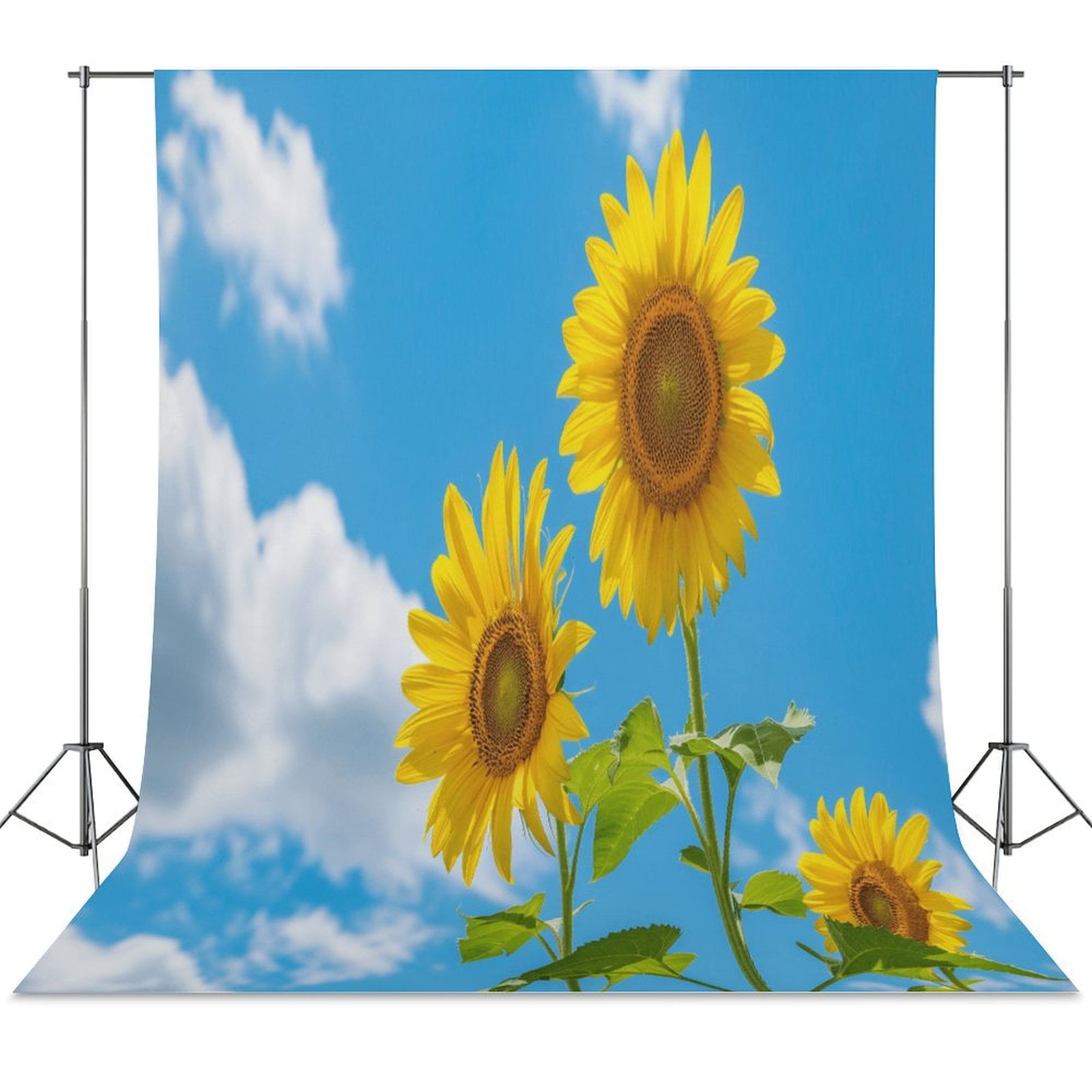 Sunflower Backdrop Background for Photography Photo Booth Backdrop for ...