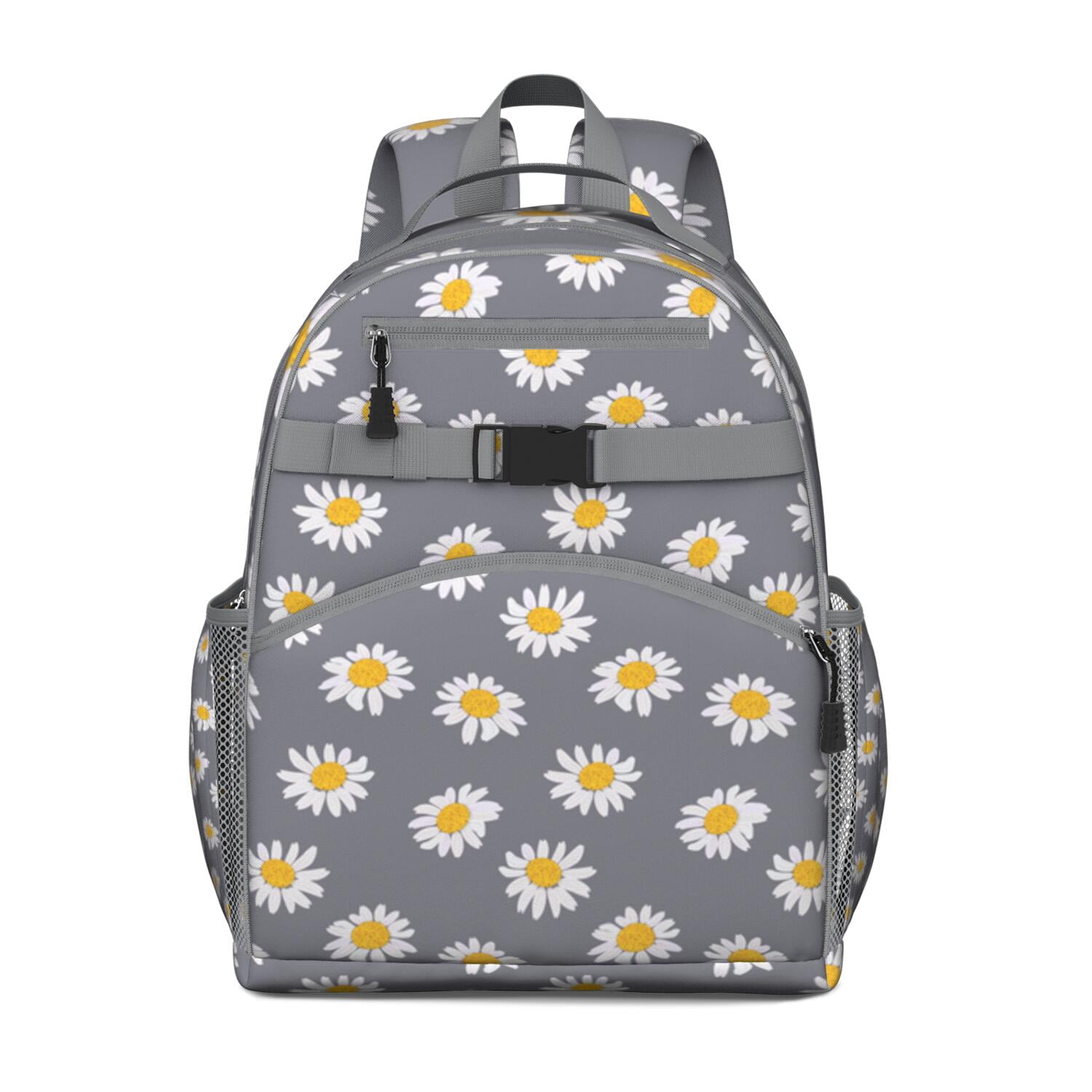 Sunflower Backpack for School,Cute School Bag,Schoolbag with Adjustable ...