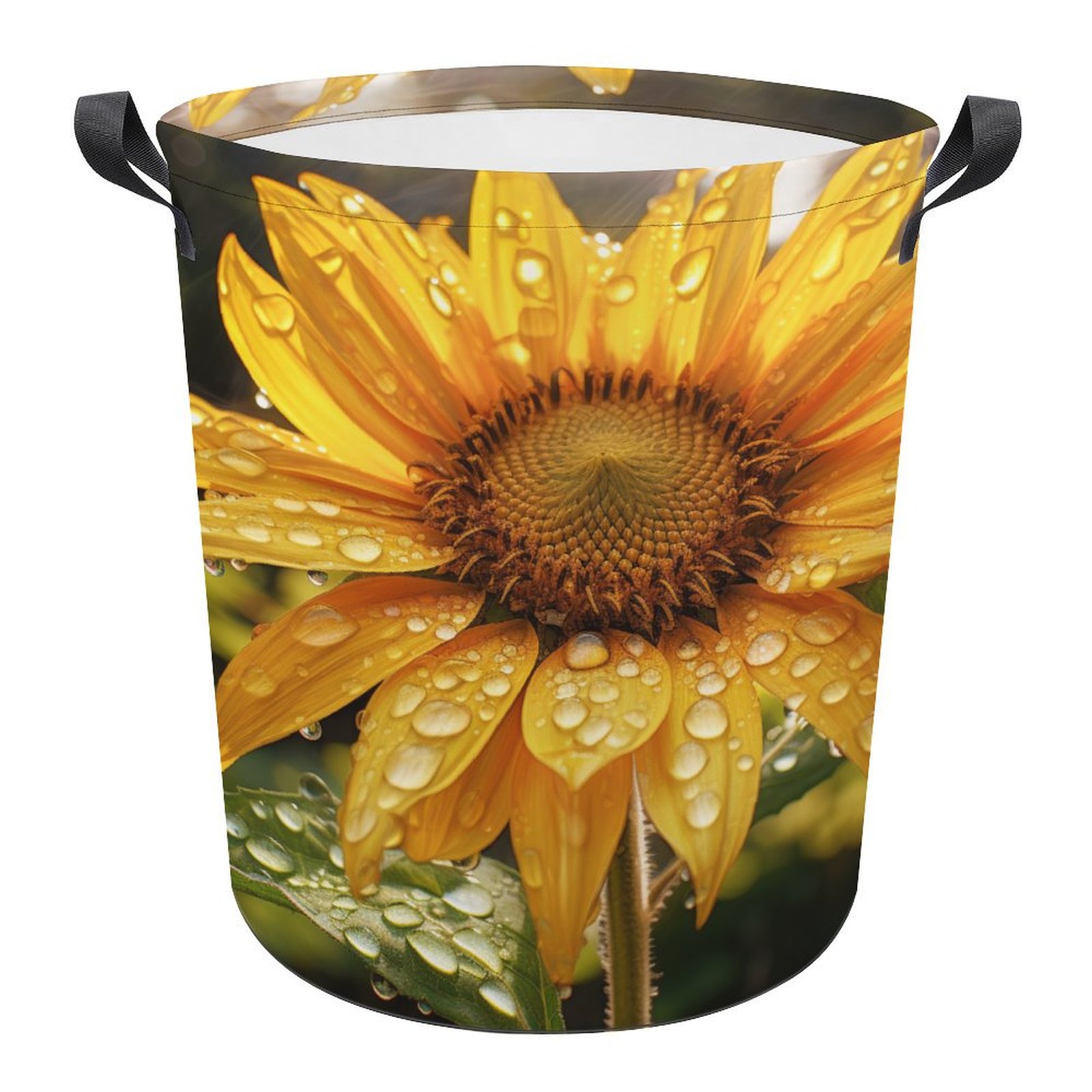 Sunflower Blue Sky Laundry Basket Storage Basket Controller Clothes ...