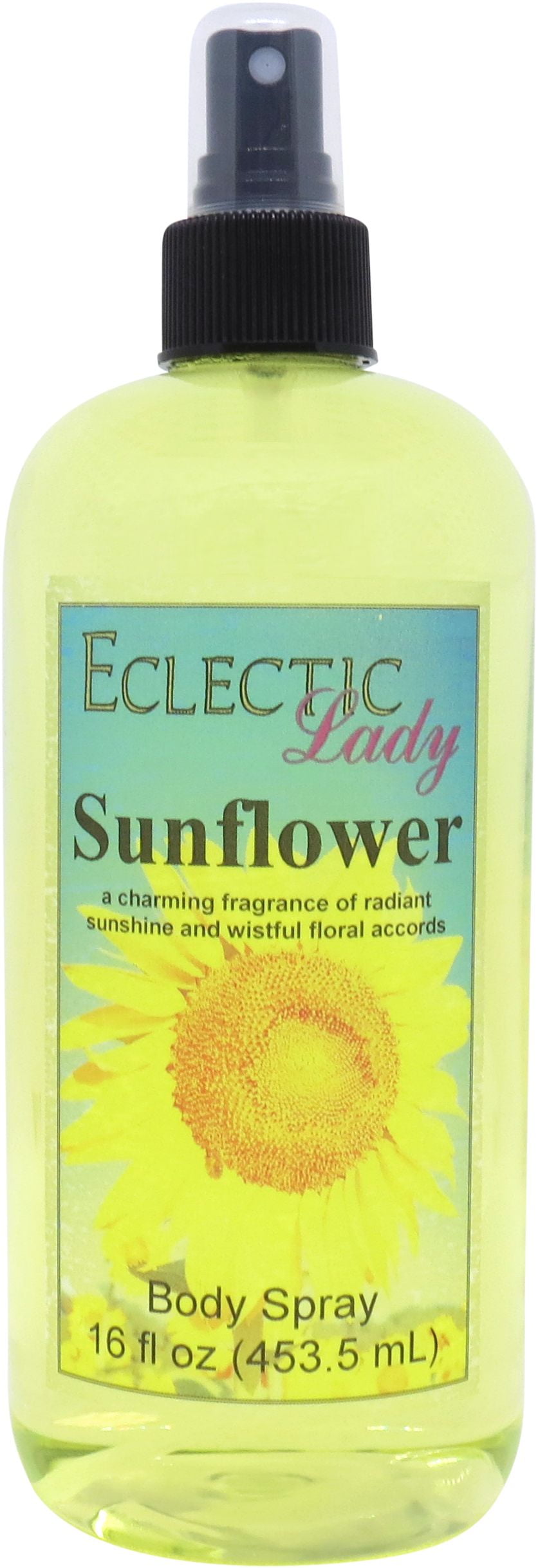 Sunflower Body Spray, Eclectic Lady, Hydrating Mist, Unisex, 16 oz ...
