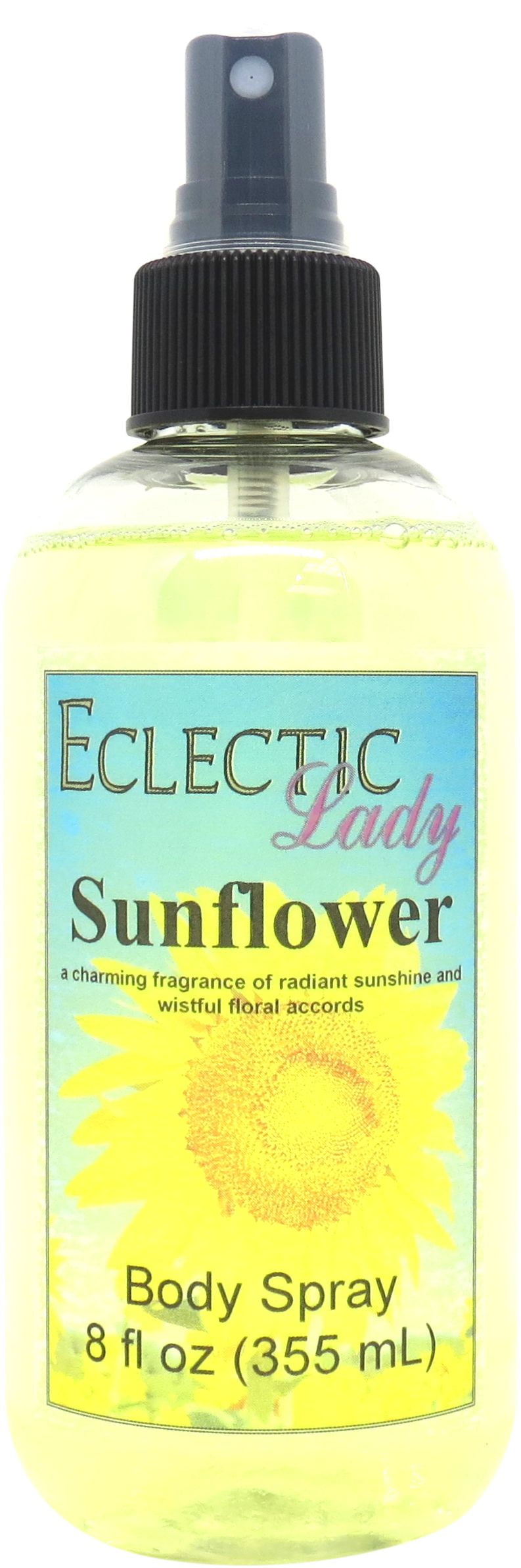 Sunflower Body Spray, Eclectic Lady, Hydrating Mist, Unisex (Double ...