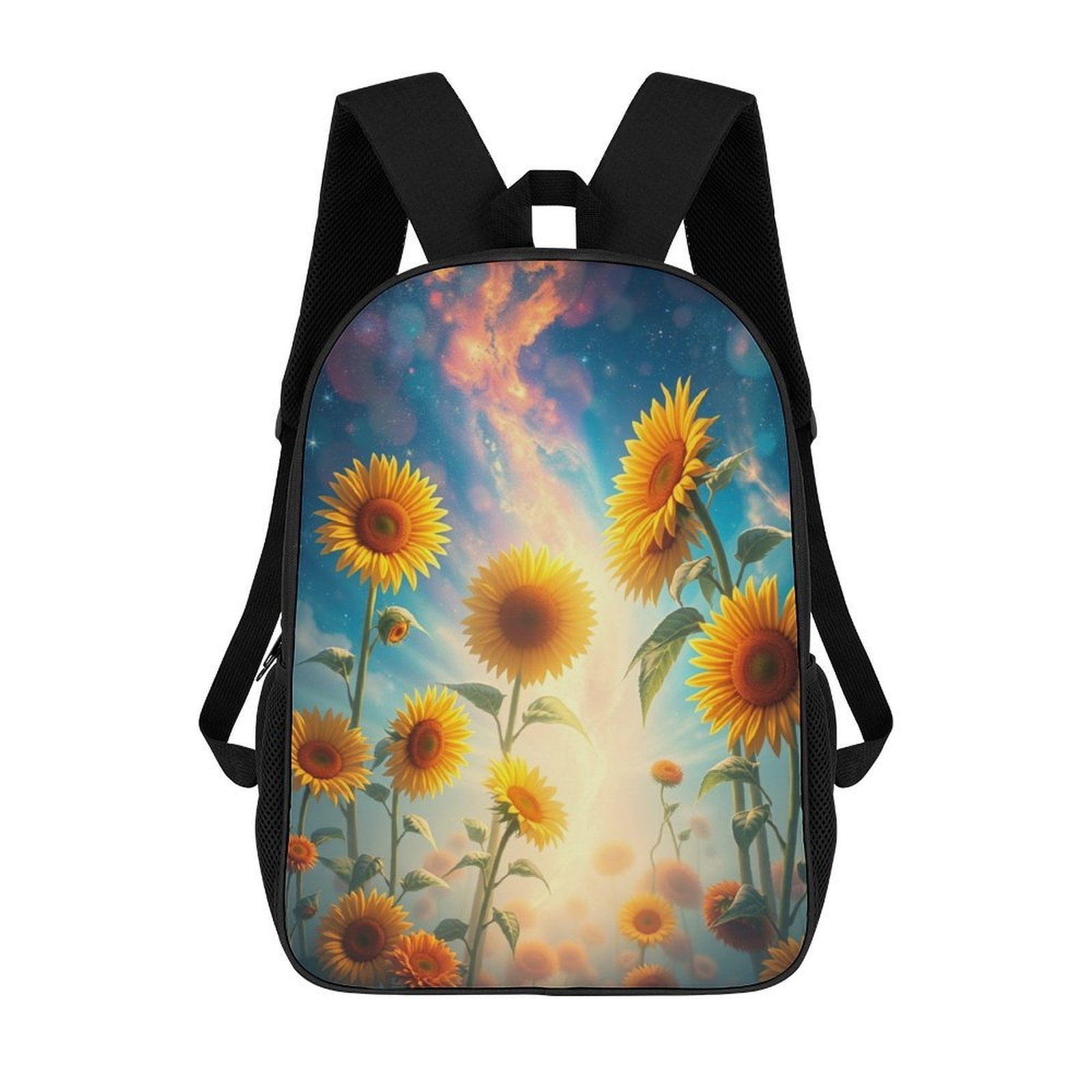 Sunflower Book Bag Woman Man Bag 17 Inch Backpack Bag - Walmart.com