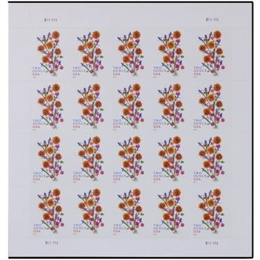 20 Dahlias USPS Forever Postage Stamp US First Class Celebrate Flower ...