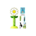 Sunflower Bubble Machine with One Button Operation, Automatic Bubble ...