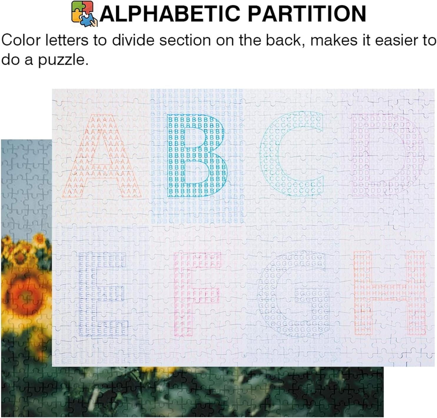 Sunflower Bush Jigsaw Puzzle 500 Pieces, Intellectual Entertainment ...