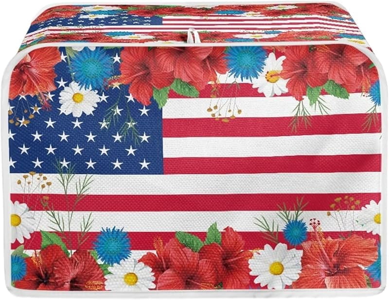 Sunflower Butterfly Heart Toaster Cover 2 Slice Bread Toaster Protector ...