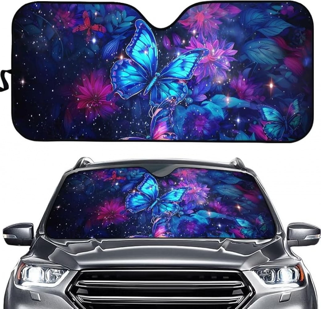 Sunflower Car Windshield Sun Shade Front Window Visor Sunshade ...